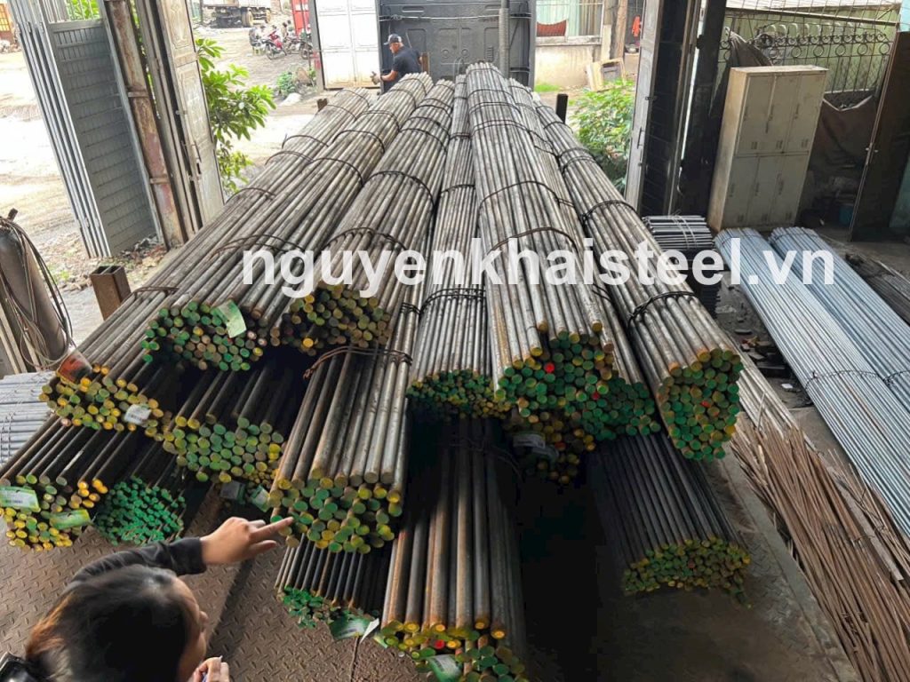 Giá Thép Tròn Trơn Láp S45c SS400 Mới nhất - Nguyen Khai Steel